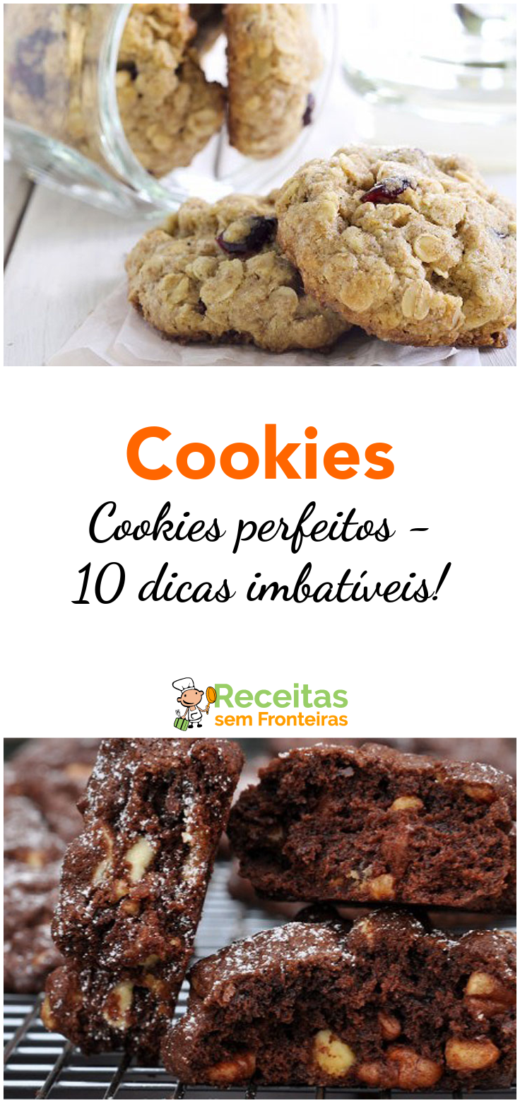 Dos cookies simples aos gourmet, como fazê-los na perfeição!