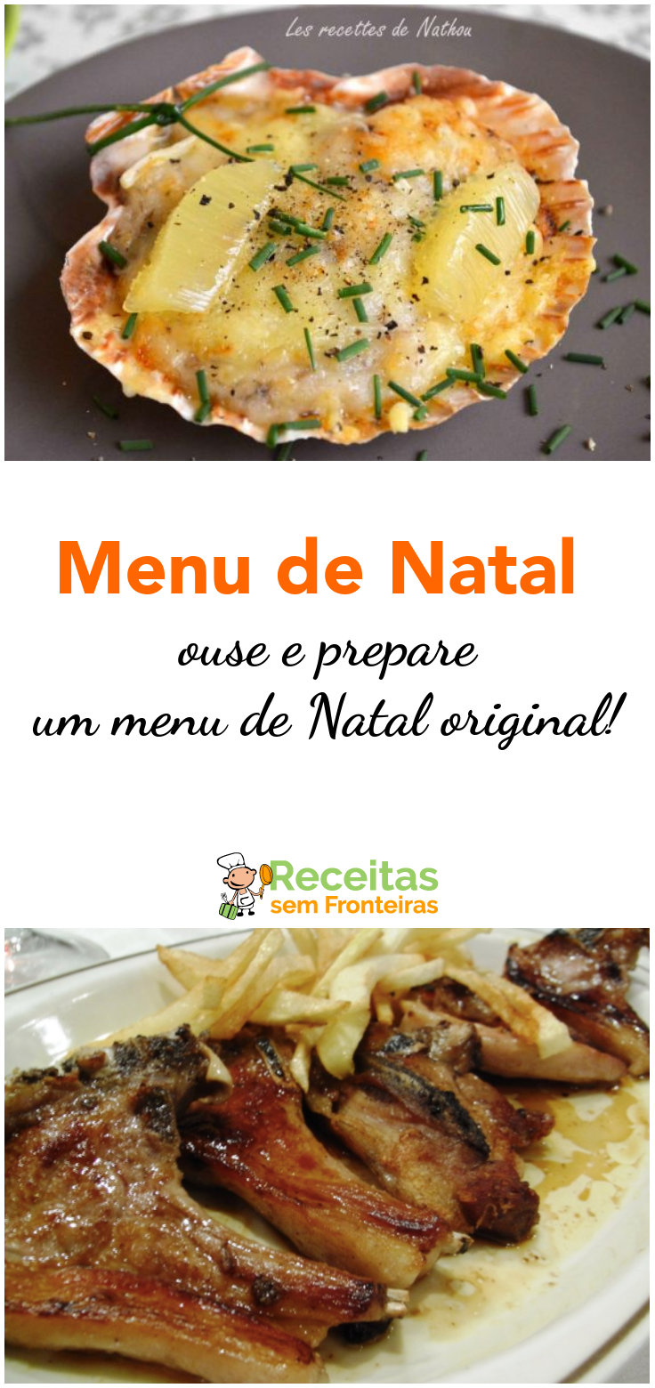 OUSE e prepare um MENU de NATAL ORIGINAL!