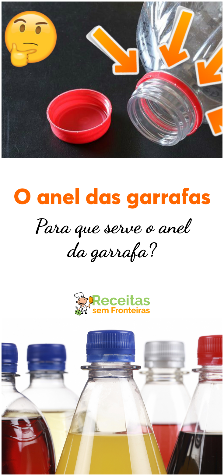 É para isto que serve o anel das garrafas!