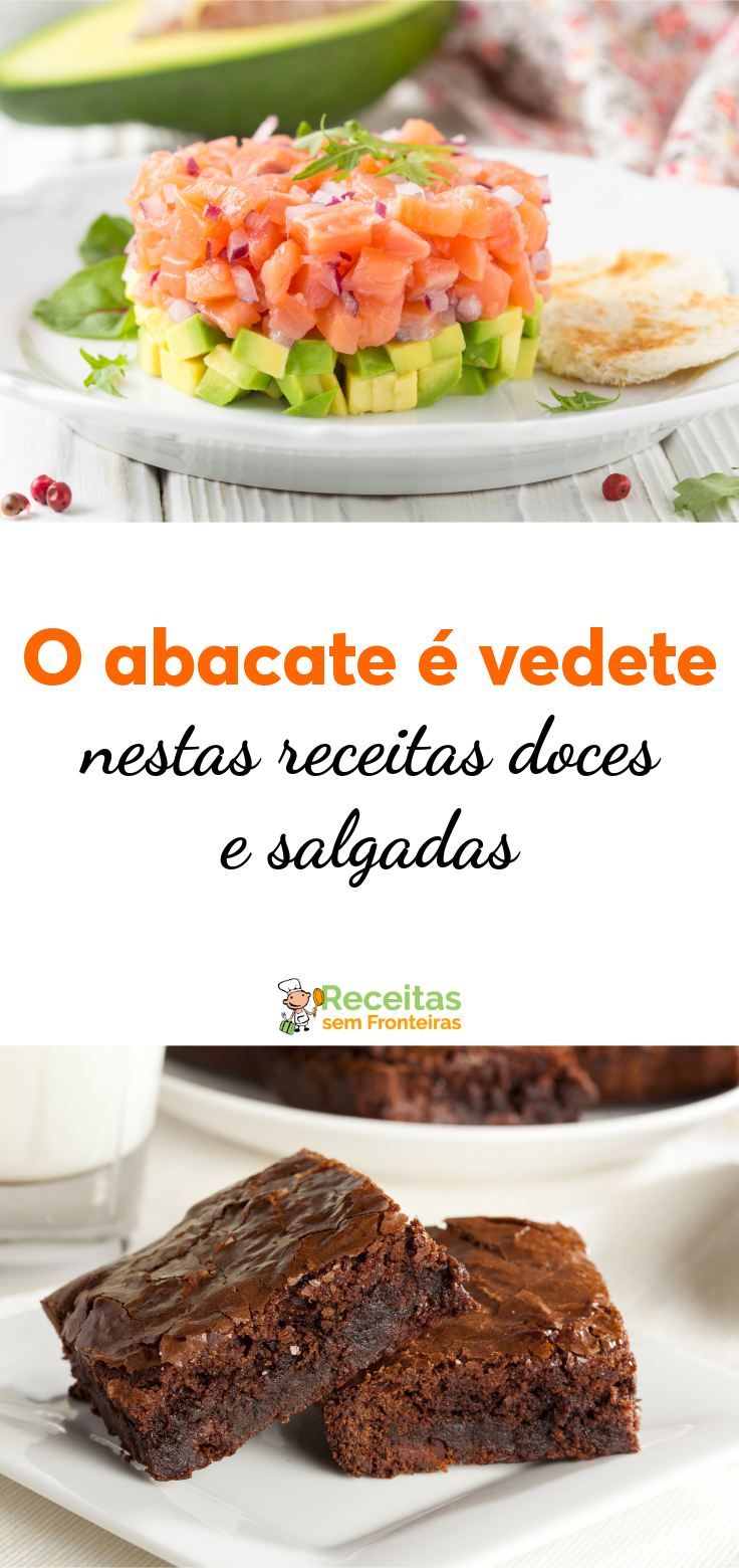 O abacate como vedete de receitas deliciosas e saudáveis