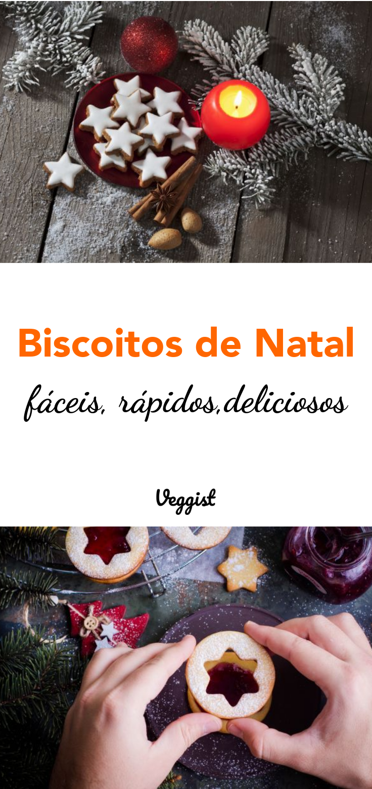 As melhores receitas para biscoitos de Natal fáceis, rápidos e deliciosos